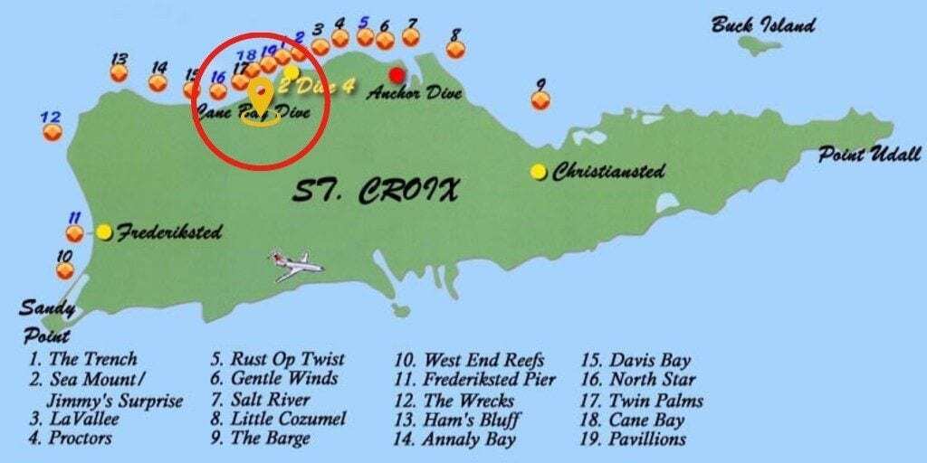 ST CROIX SCUBA DIVING | St Croix Scuba Diving | Oceans at Cane Bay